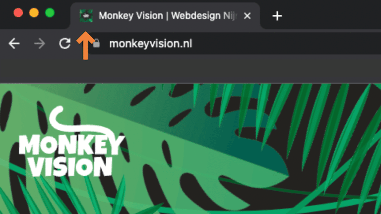Waarom jouw website een favicon nodig heeft - Monkey Vision